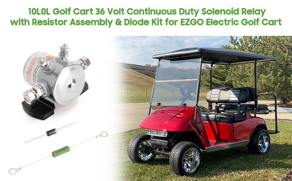 10L0L golf cart 36V PDS volt continuous duty solenoid relay