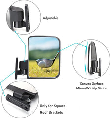 Side Mirrors for Golf Carts Universal - 10L0L