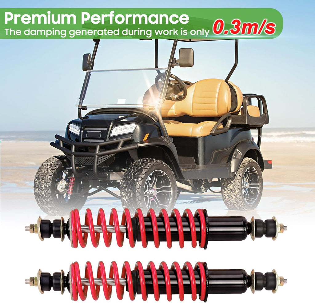 Heavy Duty Golf Cart Shocks for EZGO Gas or Electric - 10L0L