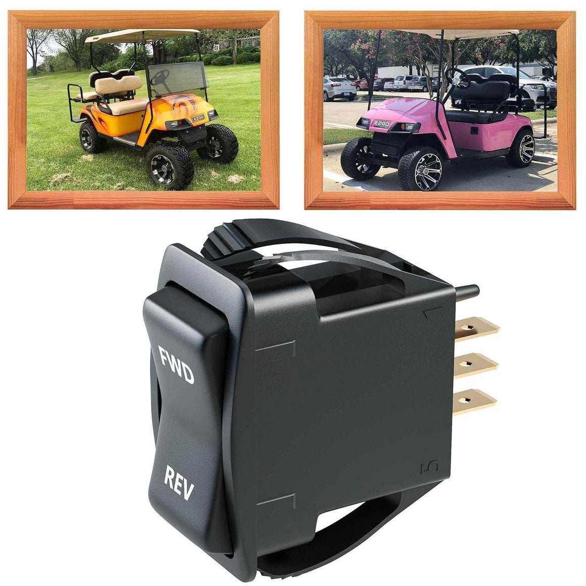 Golf Cart Forward Reverse Switch for EZGO Yamaha Club Car - 10L0L