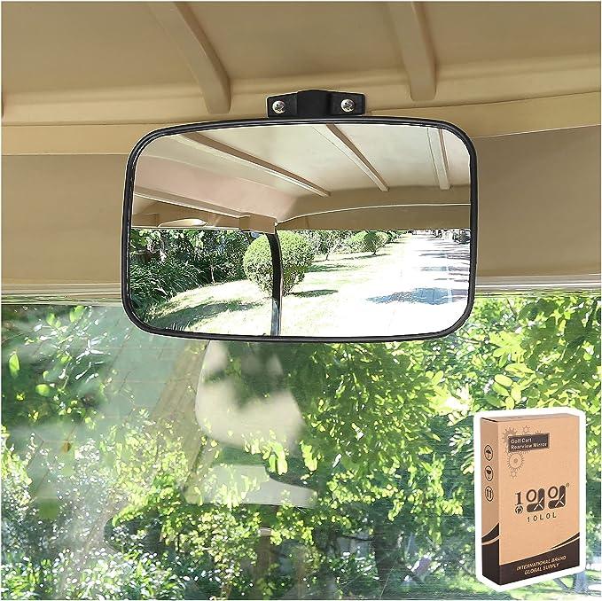 Golf Cart Rear View Mirror Universal Club Car EZGO Yamaha - 10L0L
